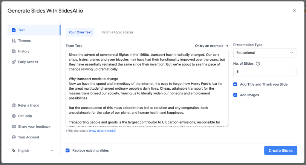 How To Convert Text Into a PPT: Quick and Easy Method