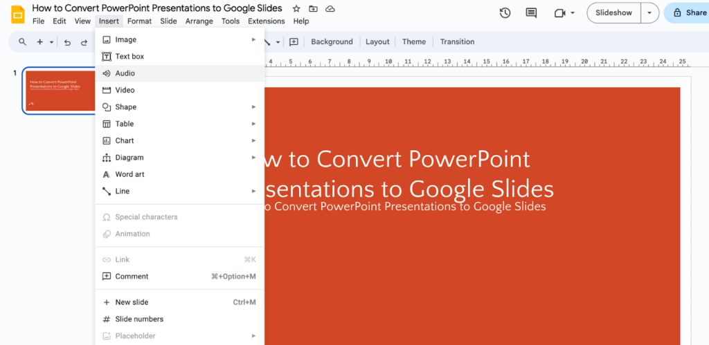 How to Add Audio or Music to Google Slides? 2 Easy Methods