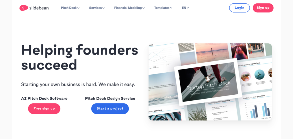 18 Best Free AI Pitch Deck Generators 2025 | SlidesAI