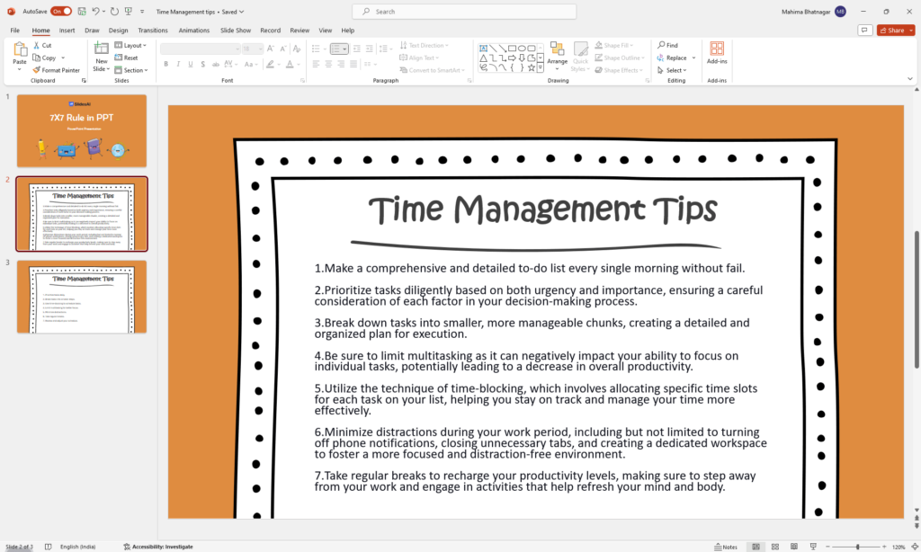 Captivate Your Audience: 7x7 Rule for Powerful Presentations