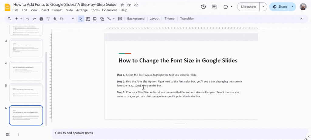 How to Add Fonts to Google Slides? | SlidesAI