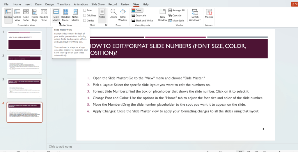 How to Add Page Numbers to PPT? Quick Guide