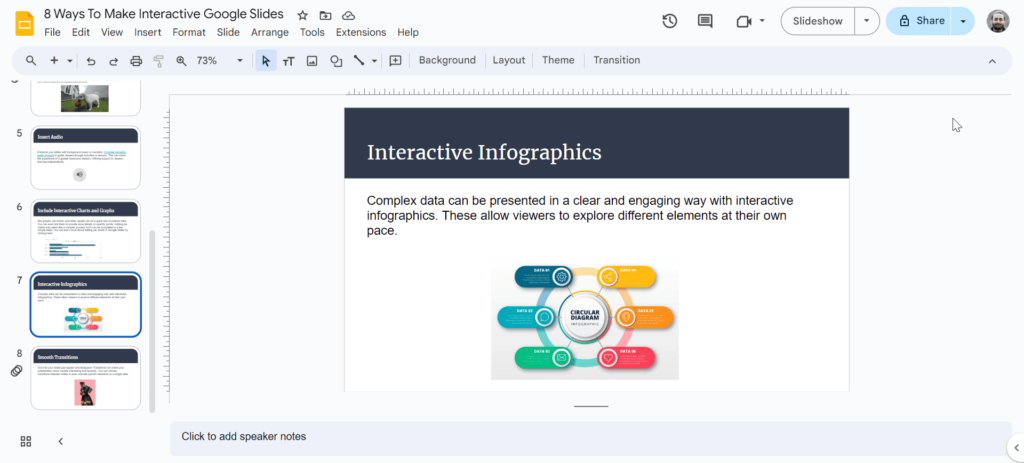 8 Ways To Make Interactive Google Slides | Slides AI