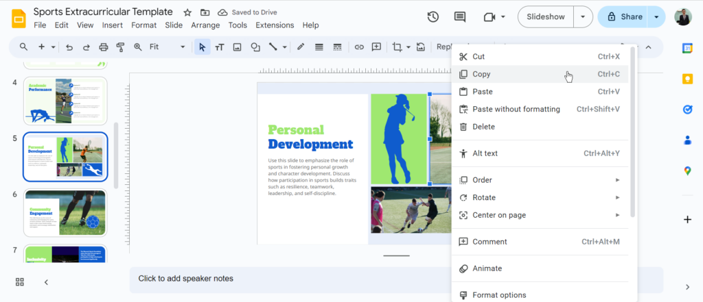 How to Save Images from Google Slides - SlidesAI
