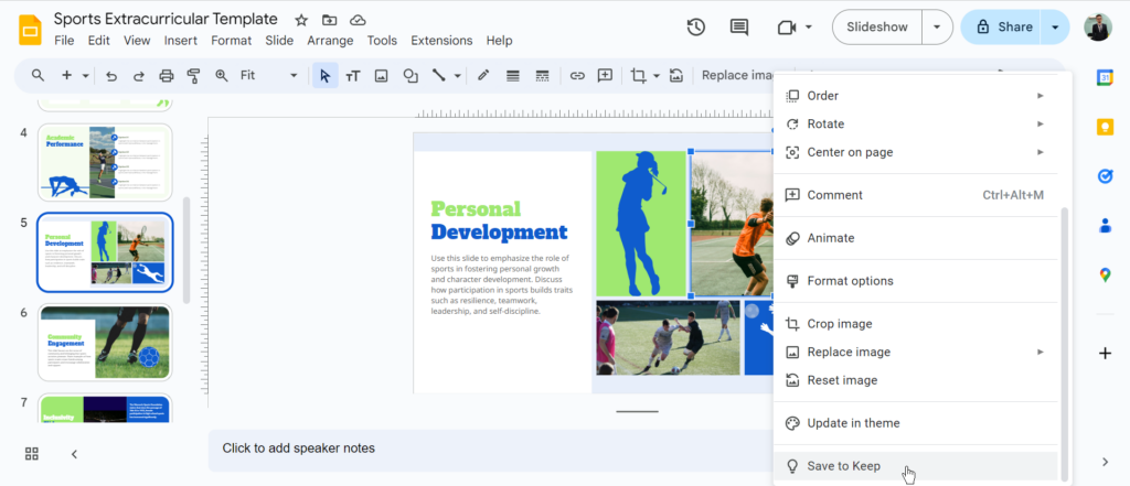 How to Save Images from Google Slides - SlidesAI