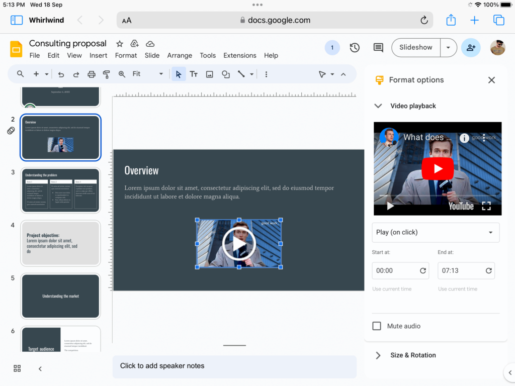 How to Add Videos to Google Slides on iPad? 5 Simple Steps