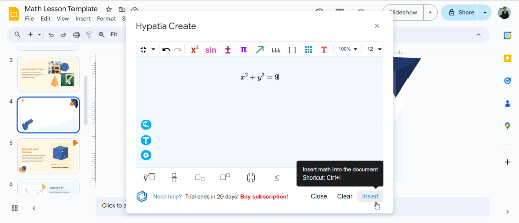 How to Insert Equation in Google Slides? - SlidesAI