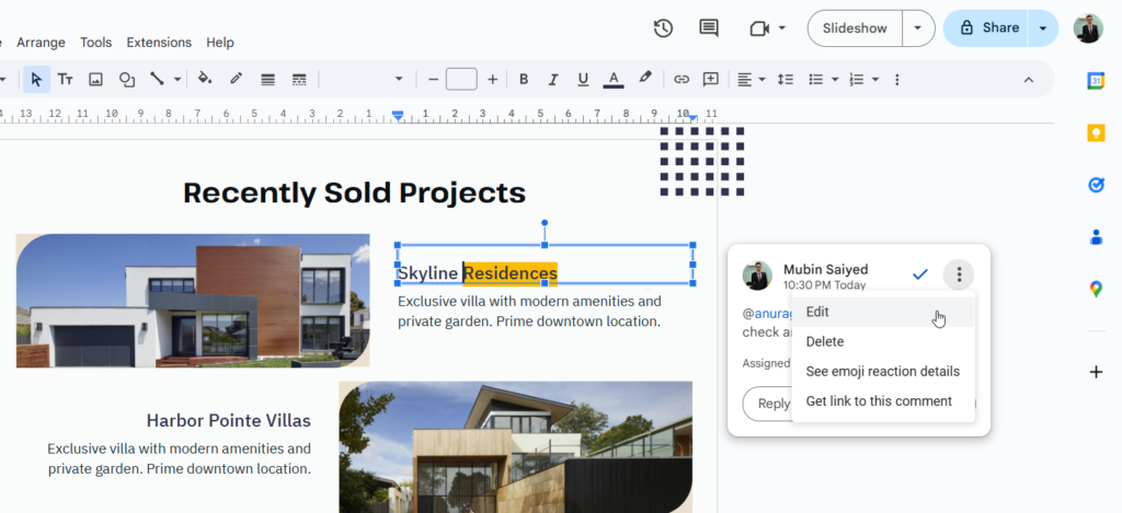 How to Add Comments on Google Slides - SlidesAl