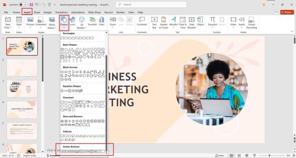How to Create Action Buttons in PowerPoint? | SlidesAI