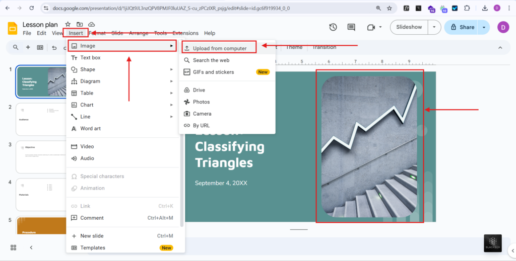 How to Round The Edges of a Photo in Google Slides?