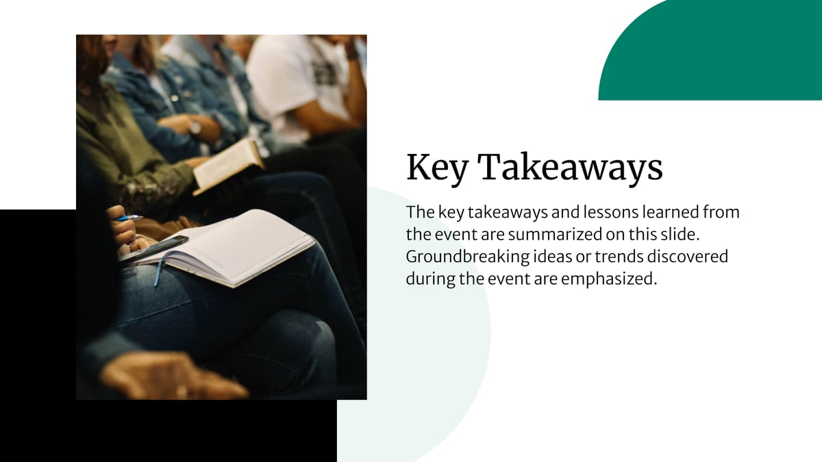 Post Event Recap Template for Event Analysis & Reporting