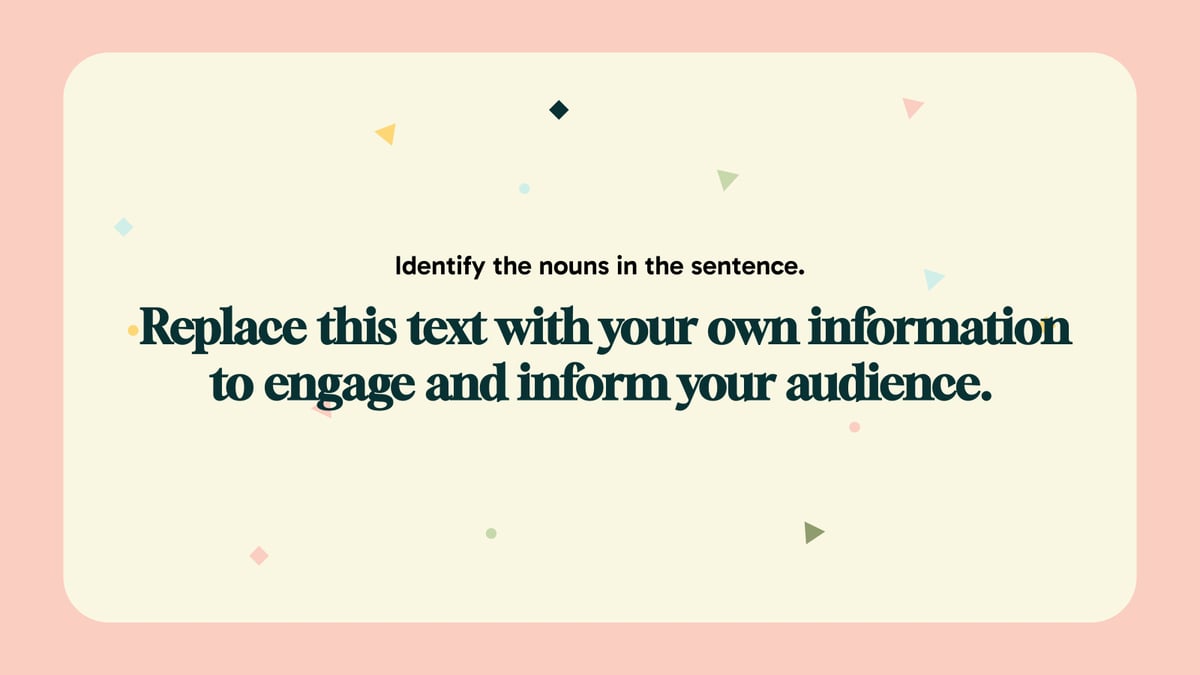 English Grammar Lesson Presentation Template | SlidesAI
