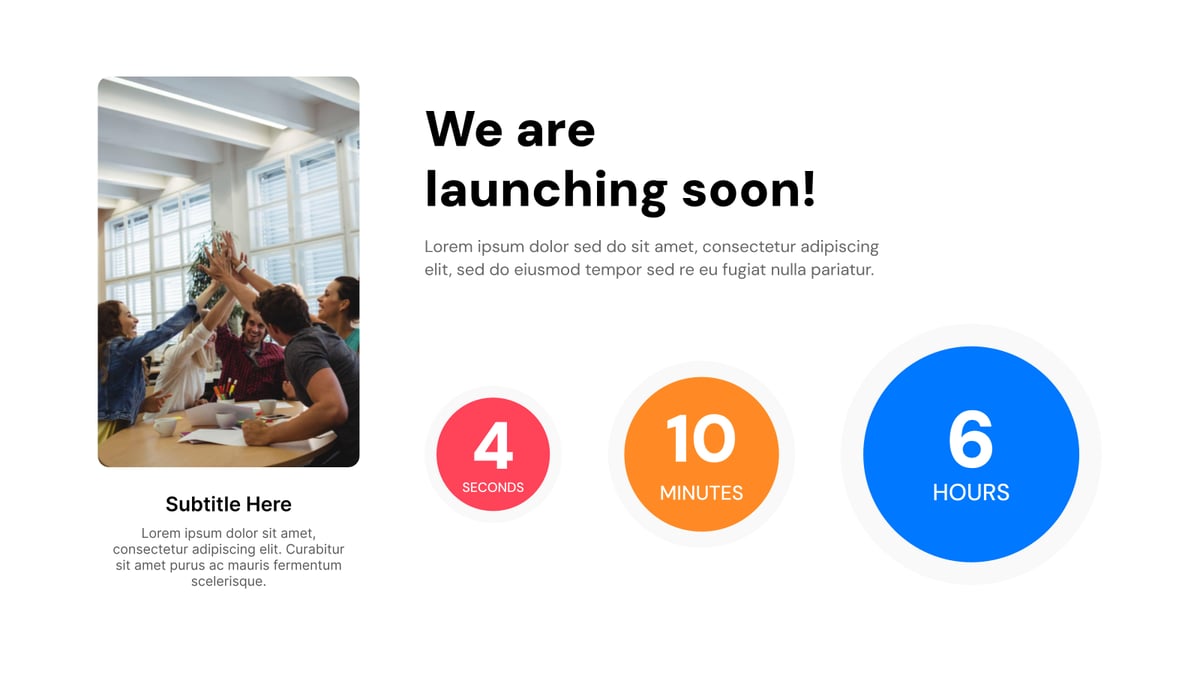 Free Countdown Timer Presentation Template | SlidesAI