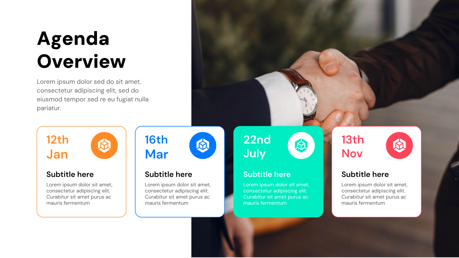 Easy-to-Use Agenda Templates for Presentation | Slides AI