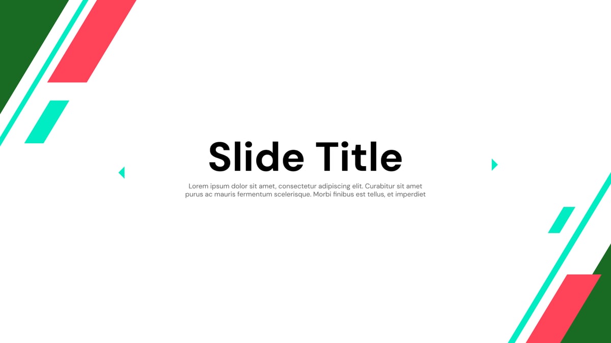 Border Presentation Template for Google Slides & PowerPoint