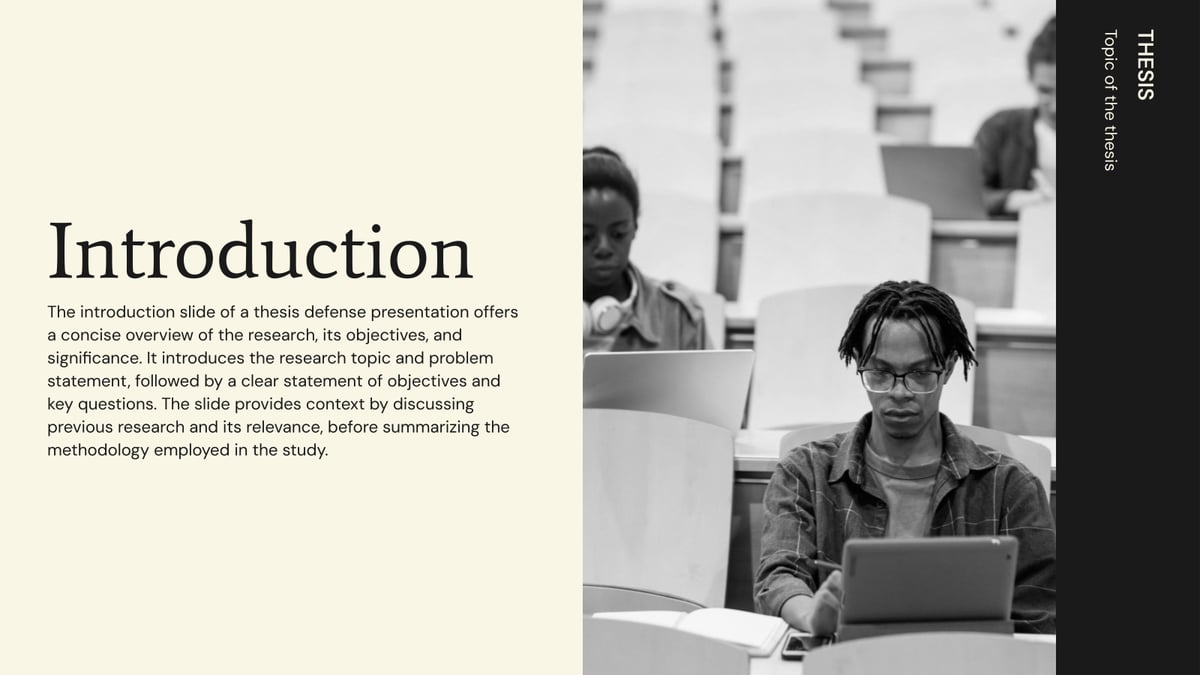 Thesis Defense Template: PowerPoint & Presentation Slides