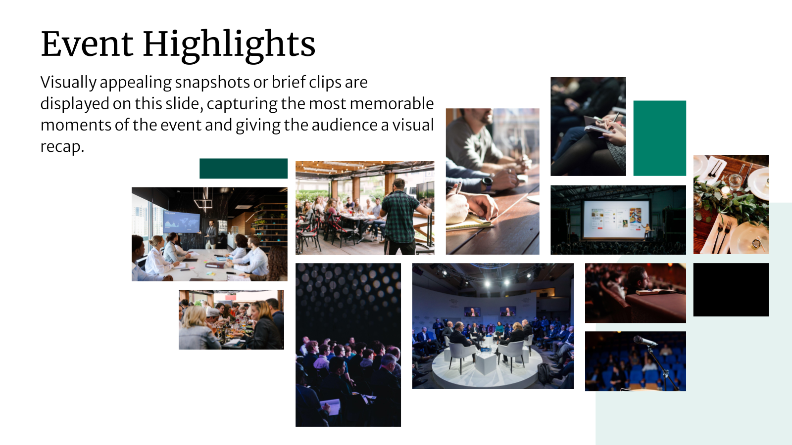 Post Event Recap Template for Event Analysis & Reporting