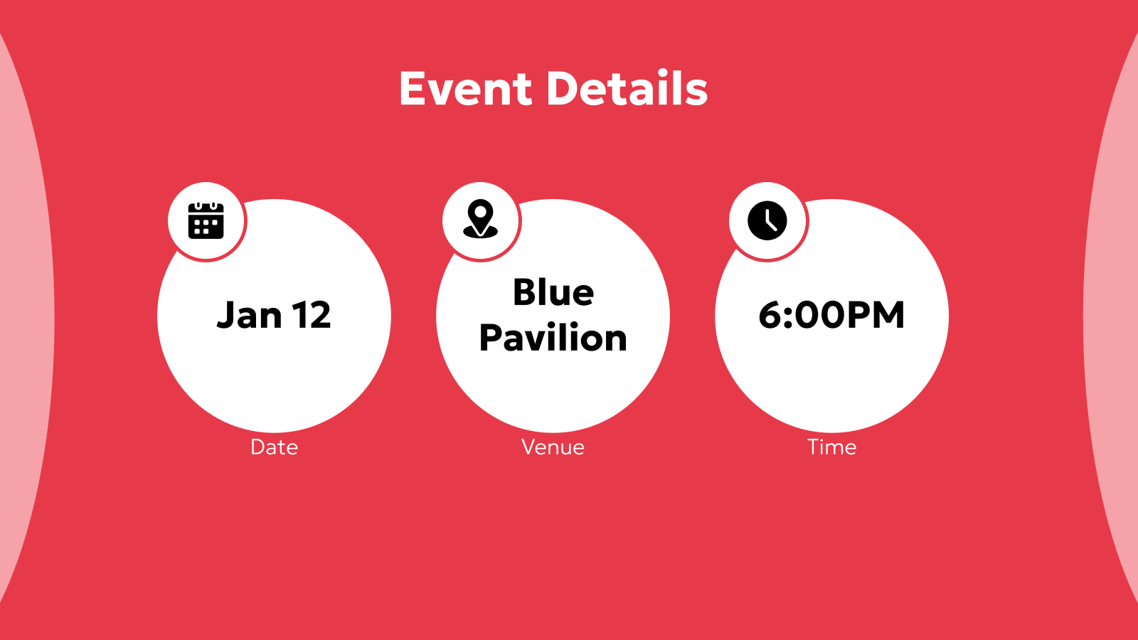Fundraising Event Pitch Deck Template for Presentations