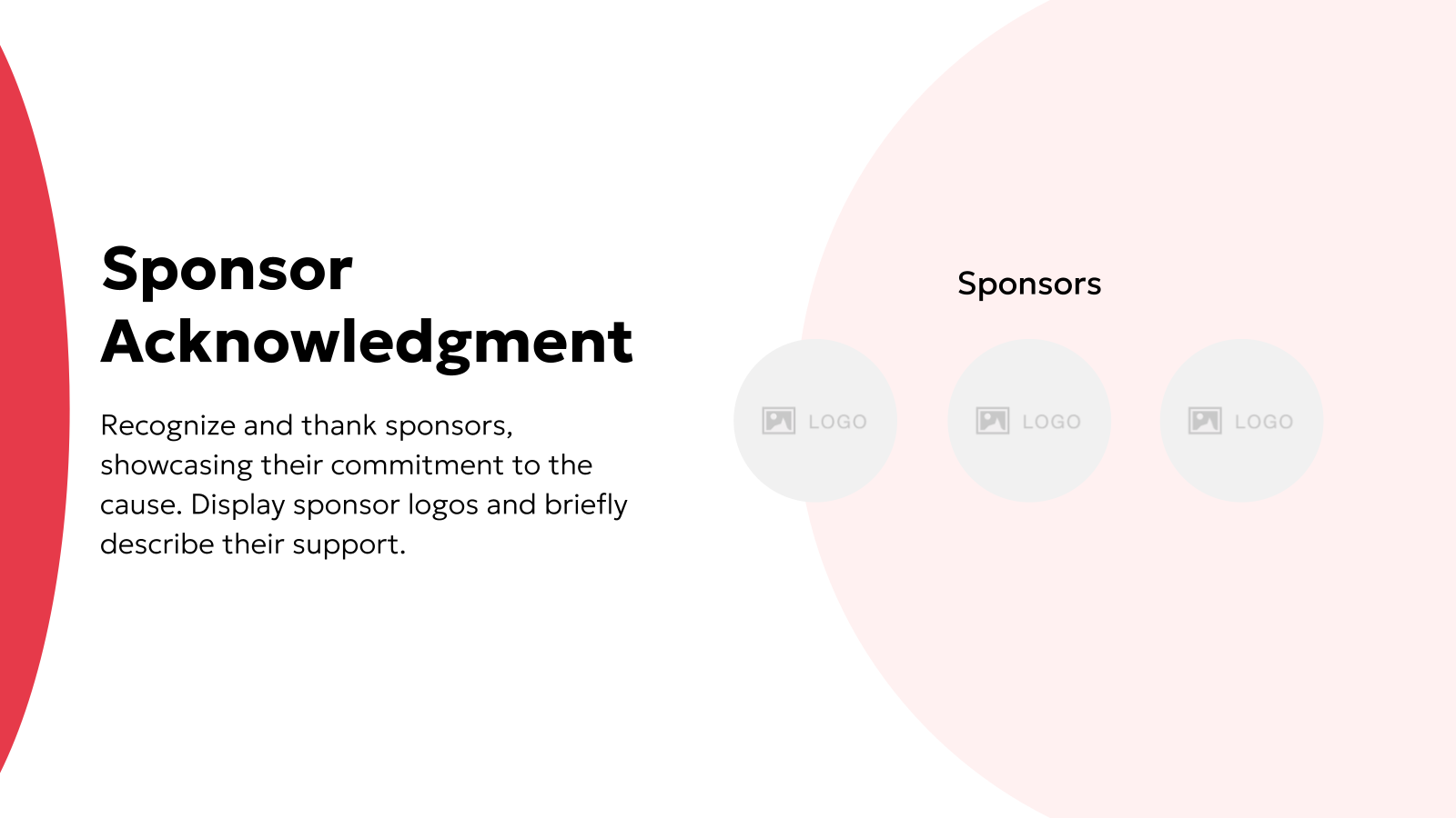 Fundraising Event Pitch Deck Template for Presentations