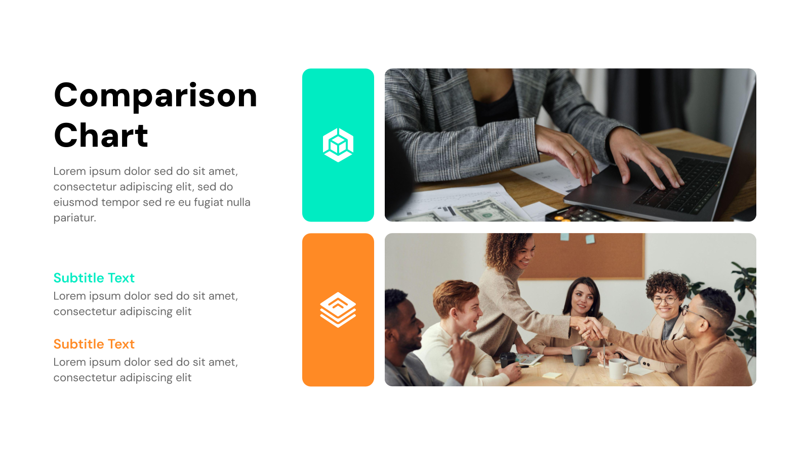 Comparison Chart Presentation Template | SlidesAI