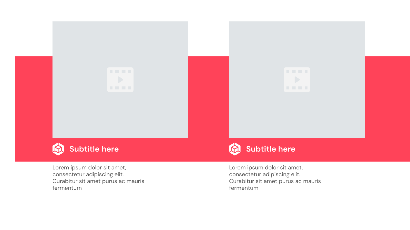 Video Presentation Template for Google Slides and PowerPoint