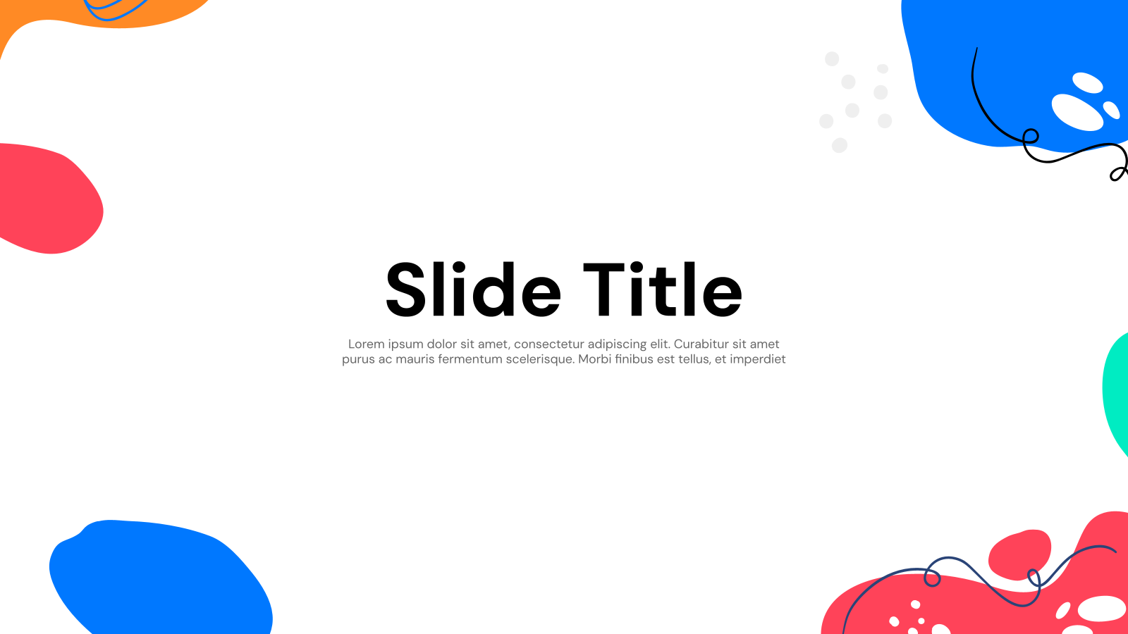 Border Presentation Template for Google Slides & PowerPoint
