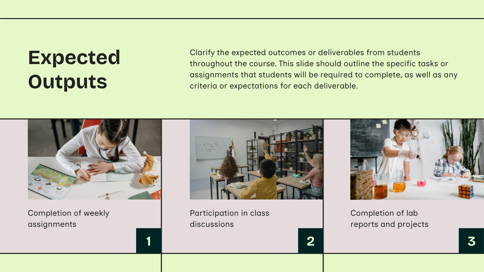 Pre-designed Class Orientation Presentation Template