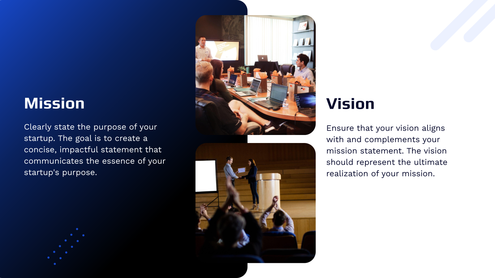 Tech Startup Pitch Deck Template for Investors | SlidesAI