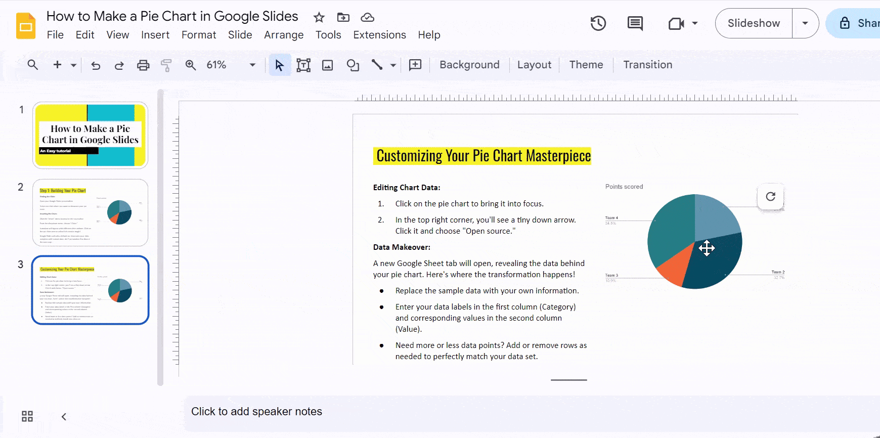 How to Make a Pie Chart in Google Slides? A Complete Guide