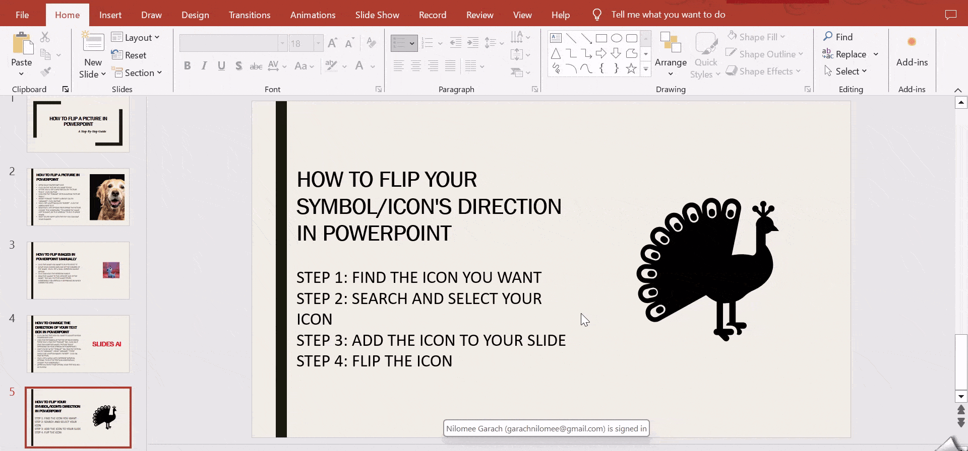 How to Flip a Picture in PowerPoint? Simple Steps