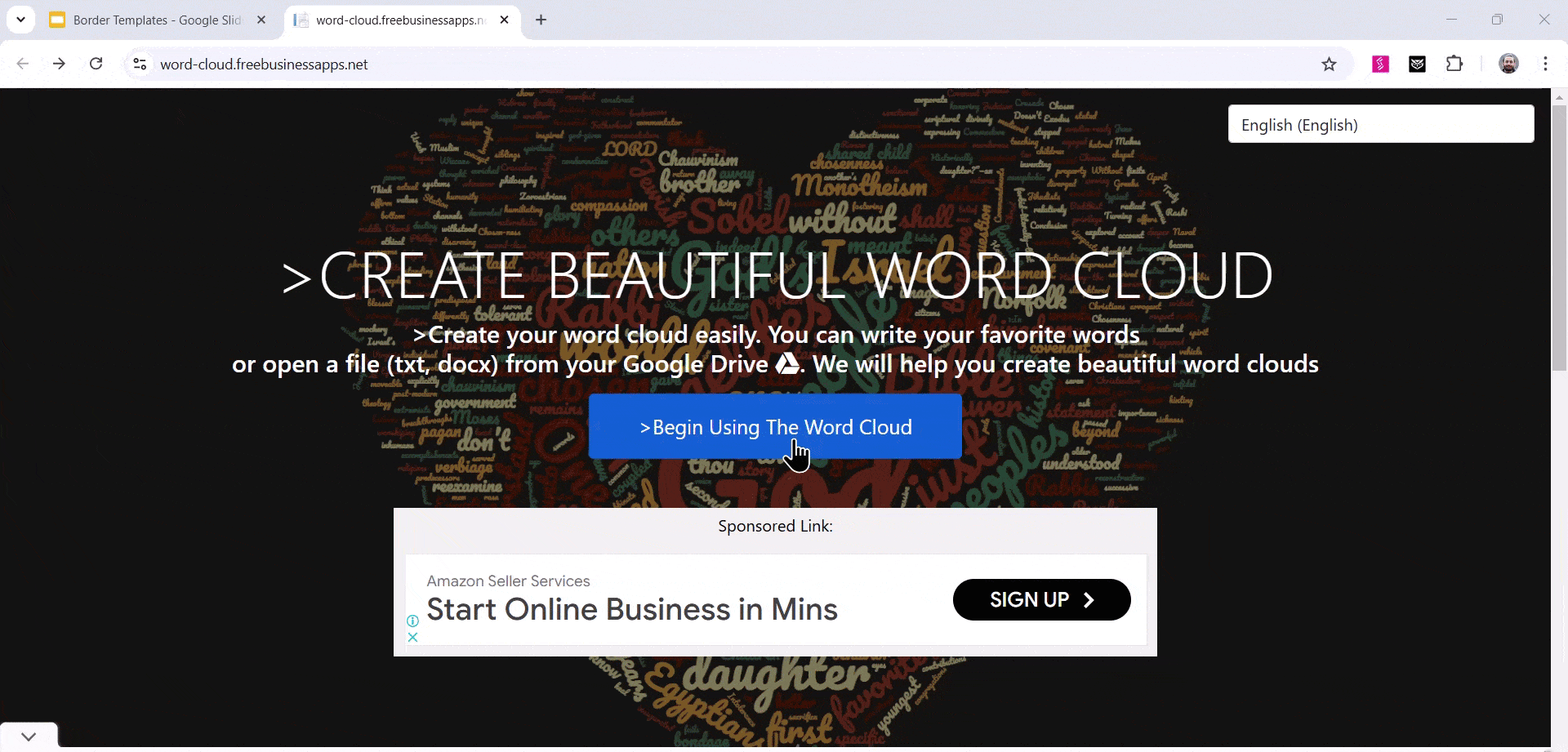 How to Make a Word Cloud in Google Slides? | Slides AI