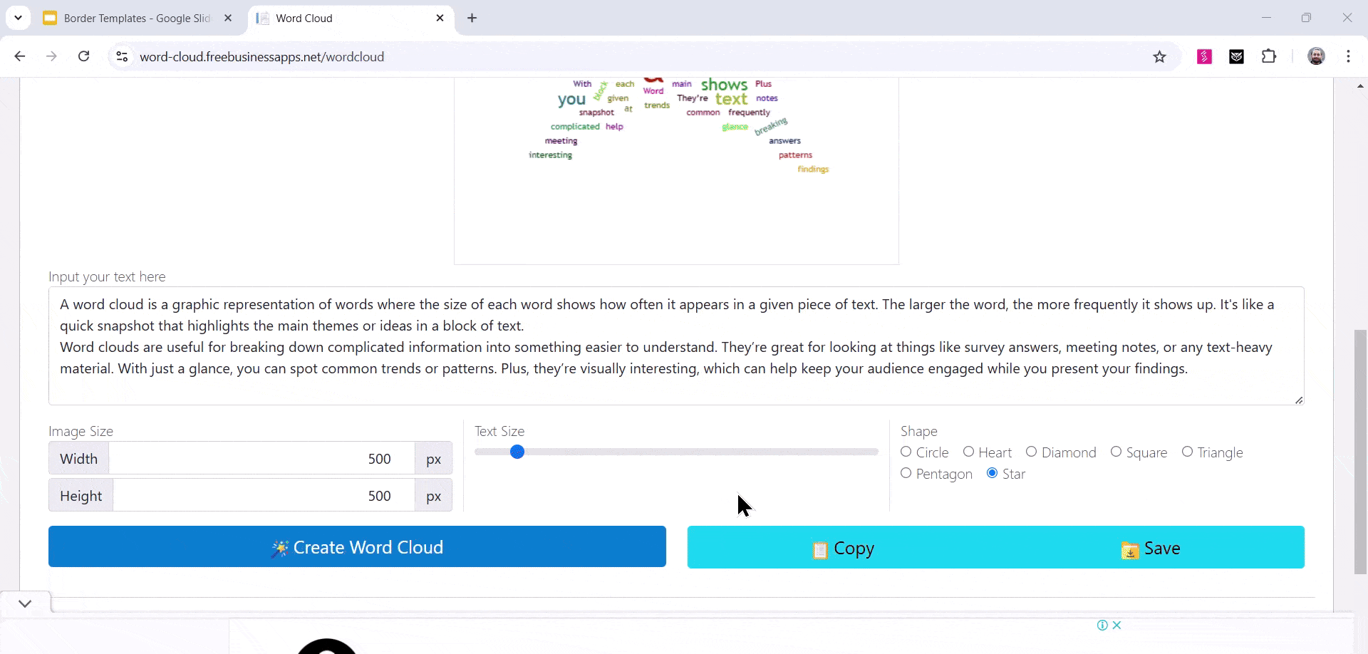 How to Make a Word Cloud in Google Slides? | Slides AI
