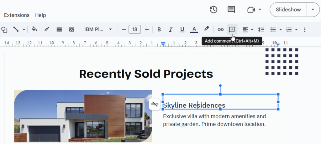 How to Add Comments on Google Slides - SlidesAl | SlidesAI