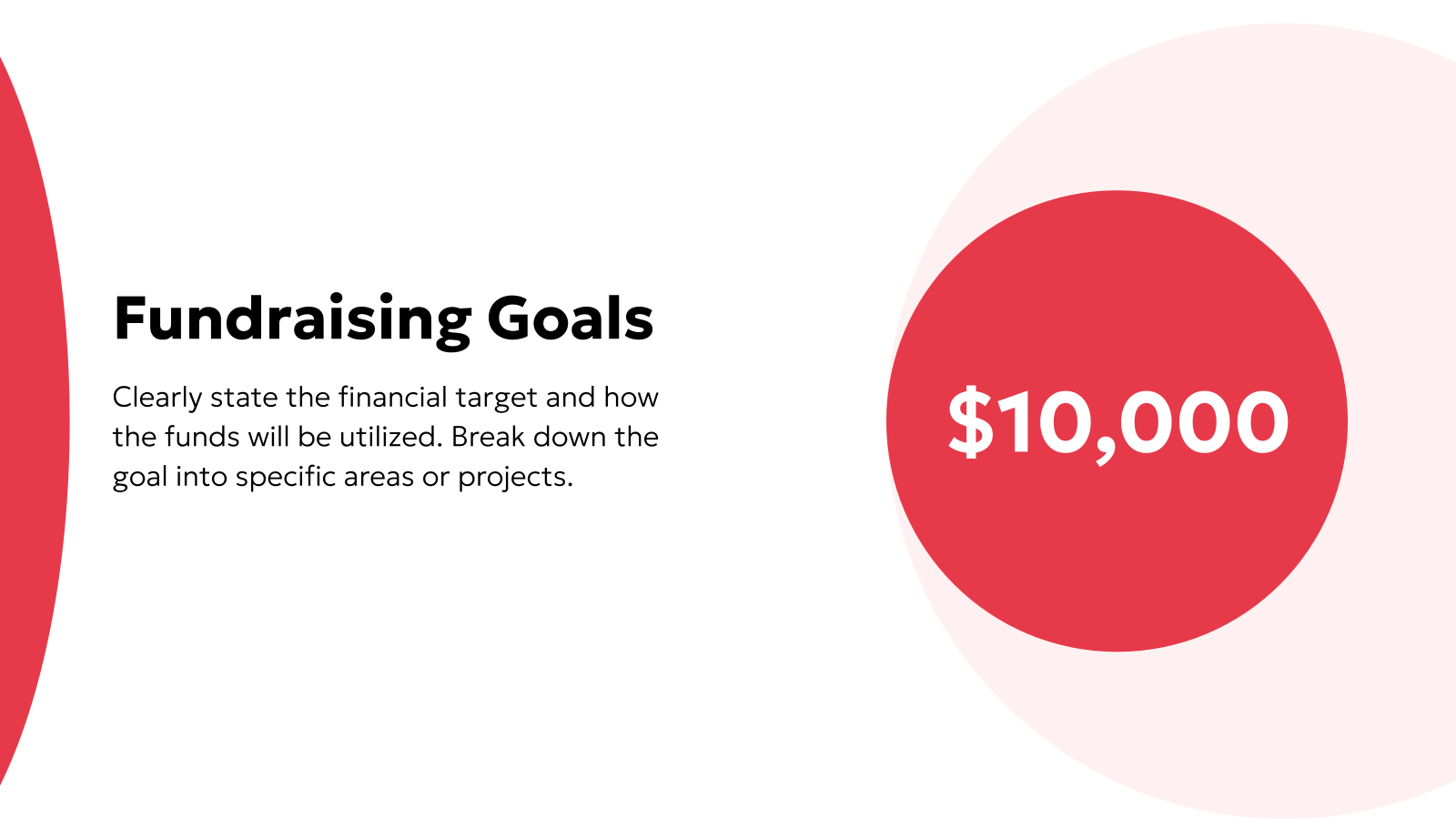 Fundraising Event Pitch Deck Template for Presentations