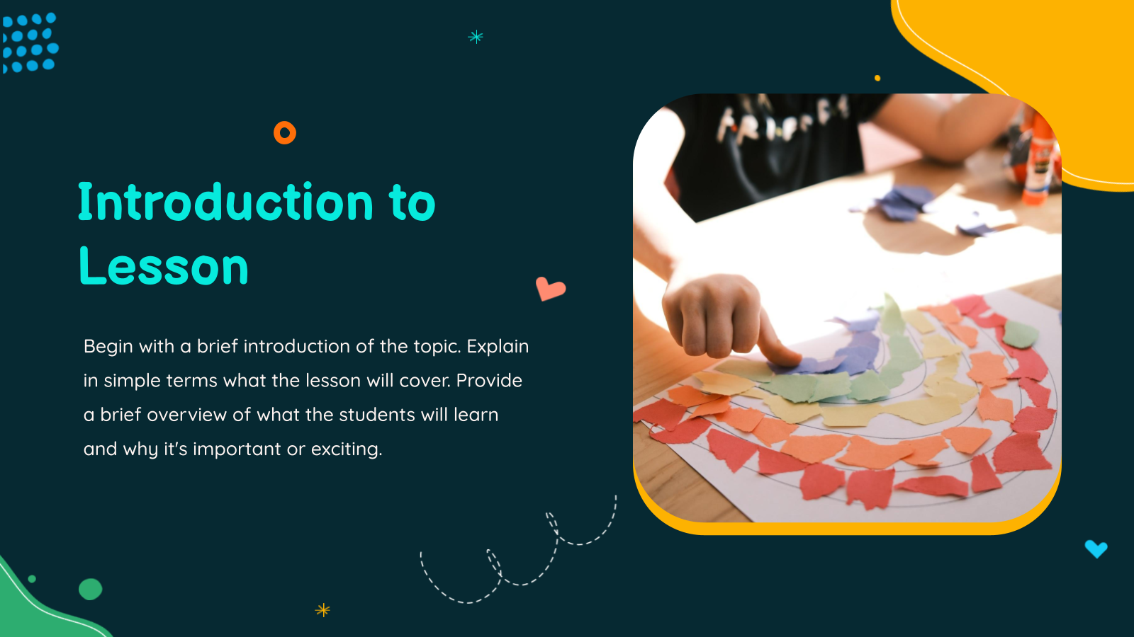 Interactive Educational Presentation Template | SlidesAI