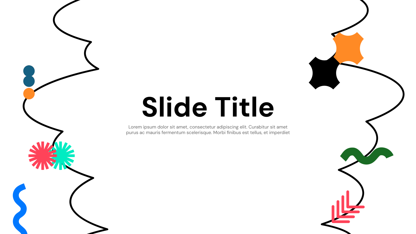 Border Presentation Template for Google Slides & PowerPoint