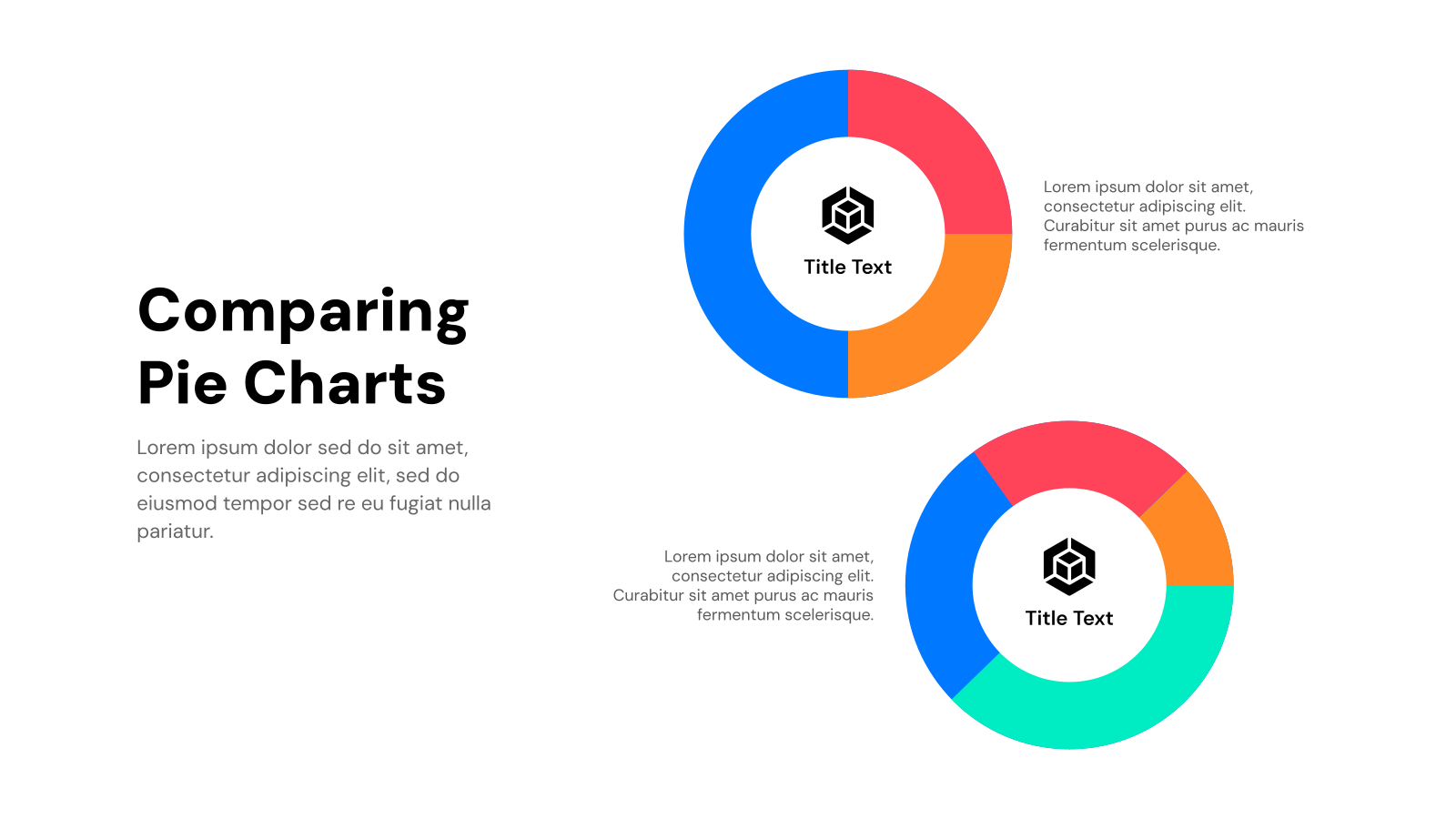 Pie Chart Presentation Template for PPT & Google Slides
