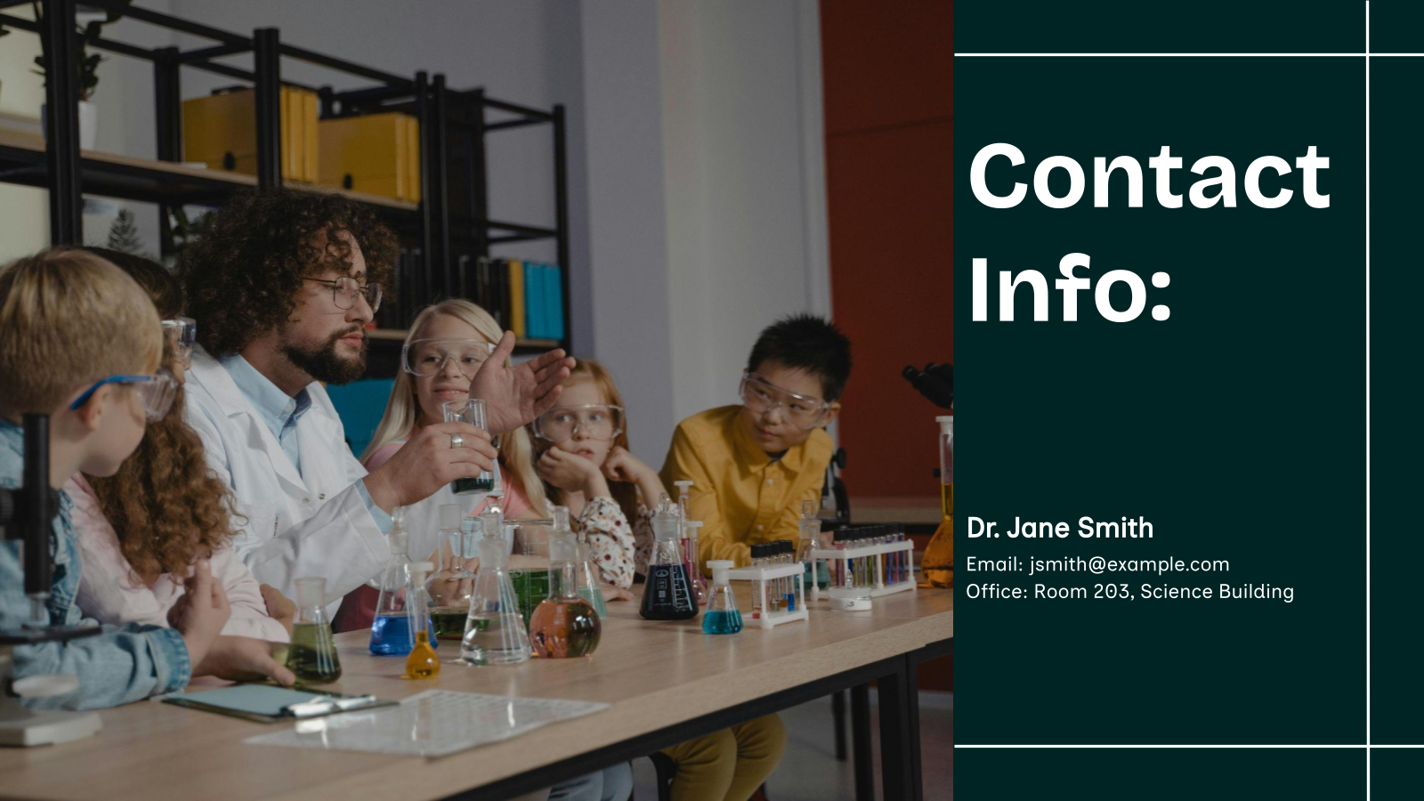 Pre-designed Class Orientation Presentation Template