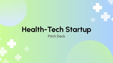 Tech Startup Pitch Deck Template | SlidesAI