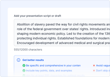 Convert Script To Presentation Ai Presentation Maker Slidesai
