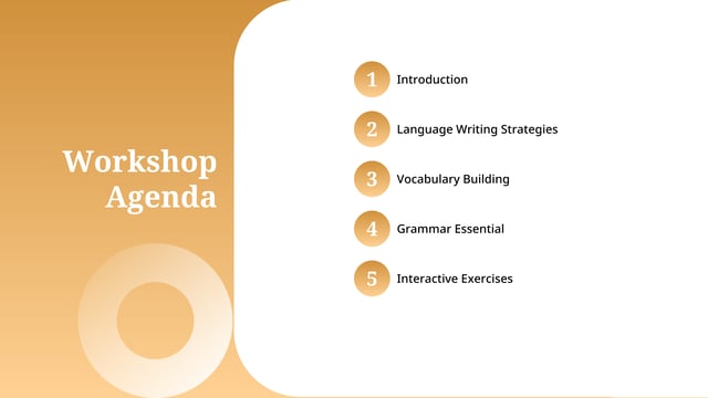 Workshop Presentation Template: Boost Awareness