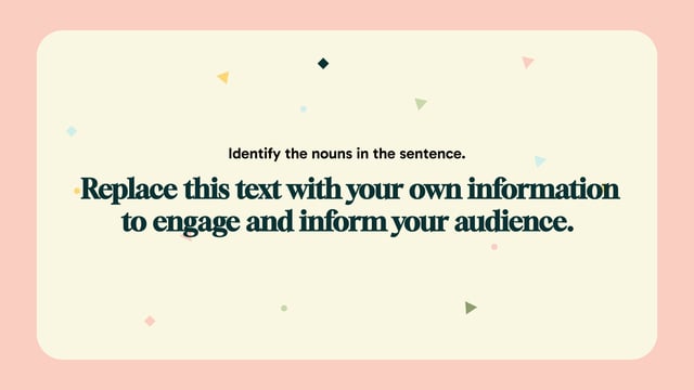 English Grammar Lesson Presentation Template | SlidesAI