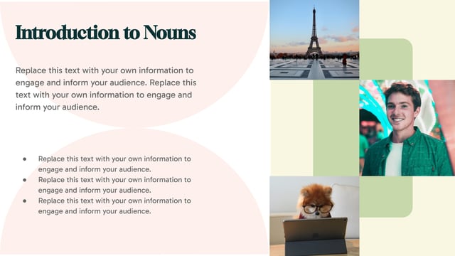 English Grammar Lesson Presentation Template | SlidesAI