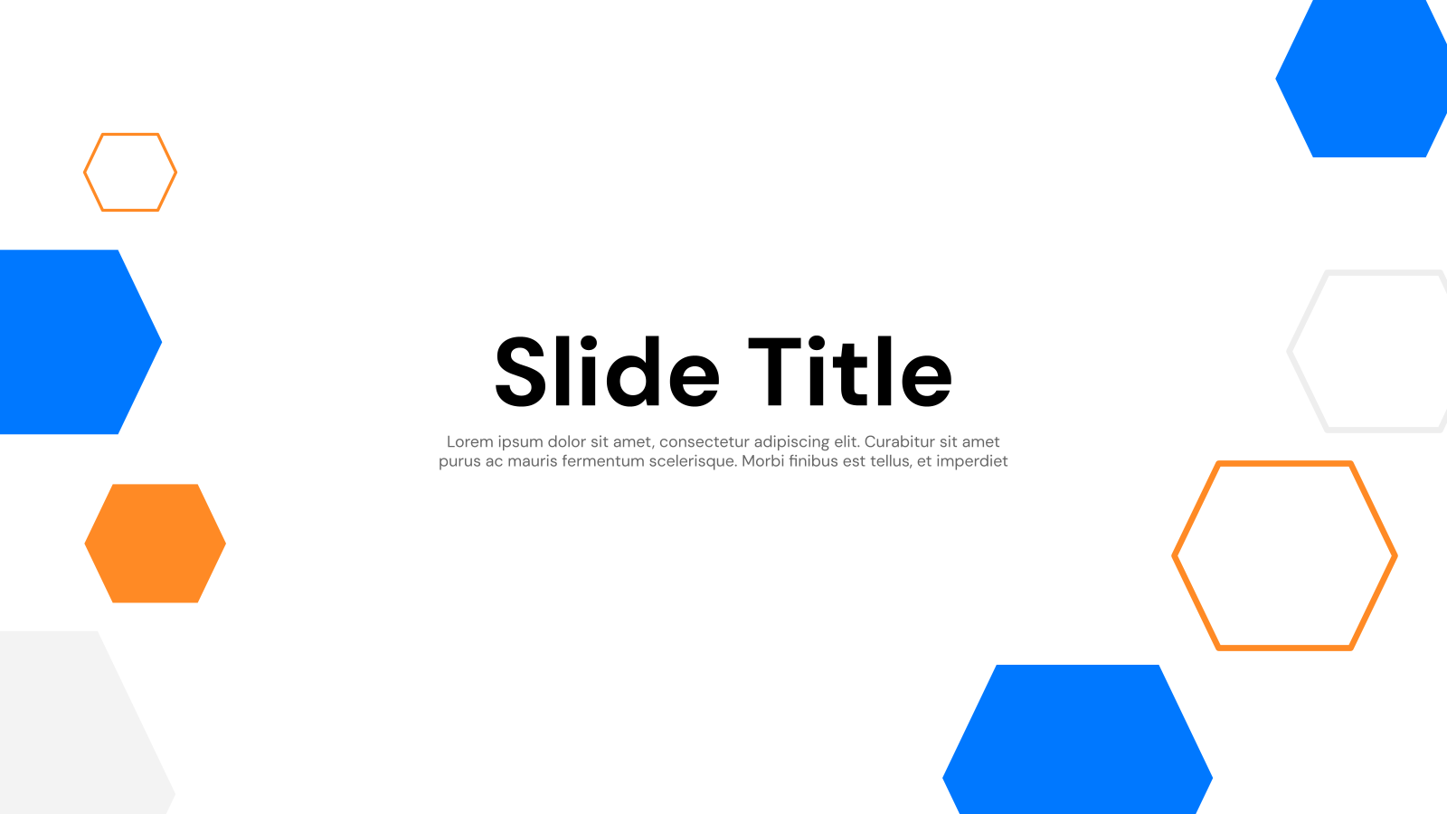 Border Presentation Template for Google Slides & PowerPoint