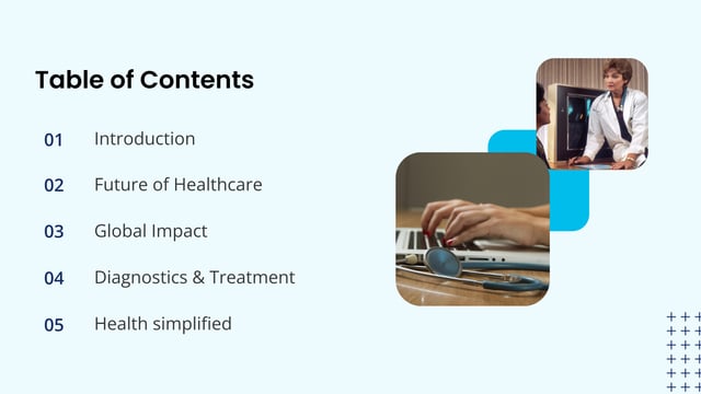 Medical Health Care Presentation Template| SlidesAI