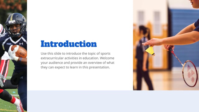Sports Presentation Template for PowerPoint & Google Slides