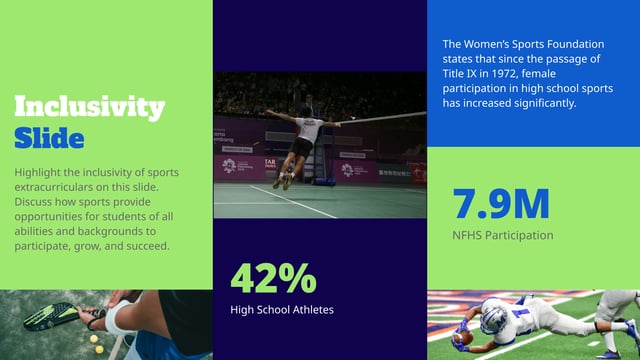 Sports Presentation Template for PowerPoint & Google Slides