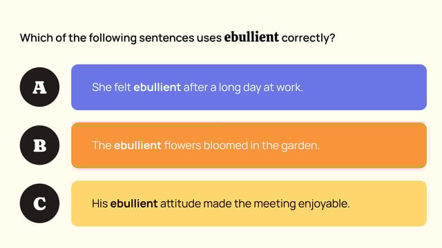 Vocabulary Flashcards Template Designed for Presentations