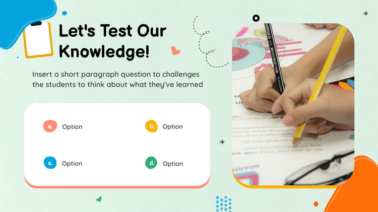 Interactive Educational Presentation Template | SlidesAI