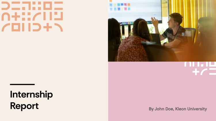 Internship Report Templates for Google Slides & PowerPoint